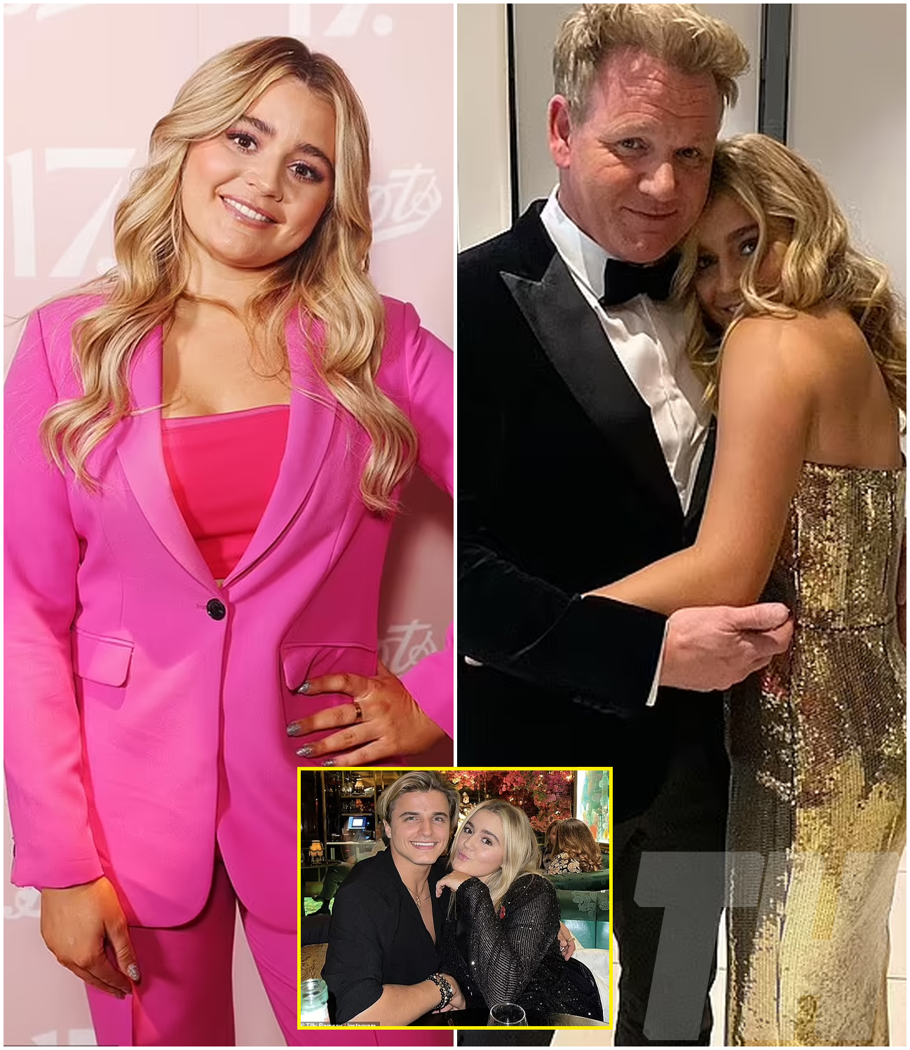 Loved-up: Tilly Ramsay has confirmed that she's in a relationship and ...