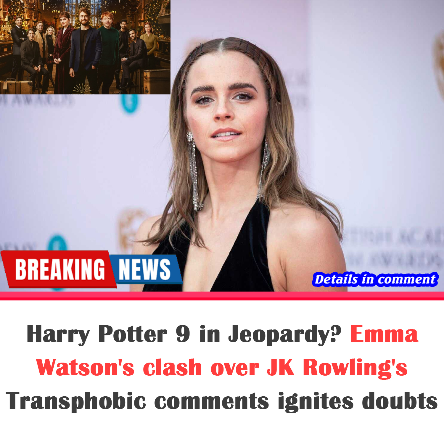 Harry Potter 9 in Jeopardy? Emma Watson's clash over JK Rowling's ...