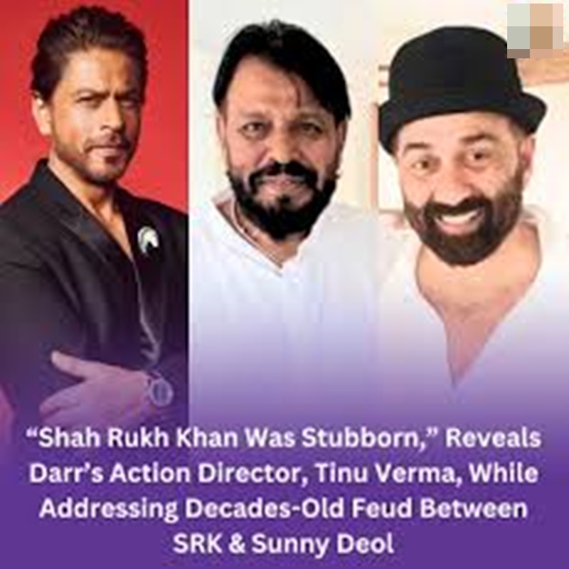 (B) "Decades-Old Feud Unveiled: Tinu Verma Reveals Shah Rukh Khan’s ...
