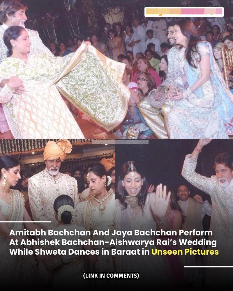 (B) Rare Moments From Aishwarya Rai And Abhishek Bachchan's Wedding: Jaya And Amitabh Bachchan ...